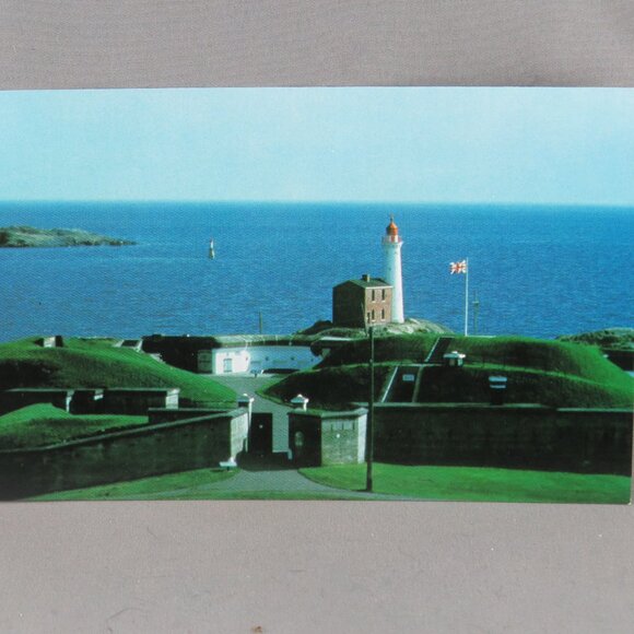 Parks Canada | Art | Vintage Postcard Fort Rodd National Park Lower ...
